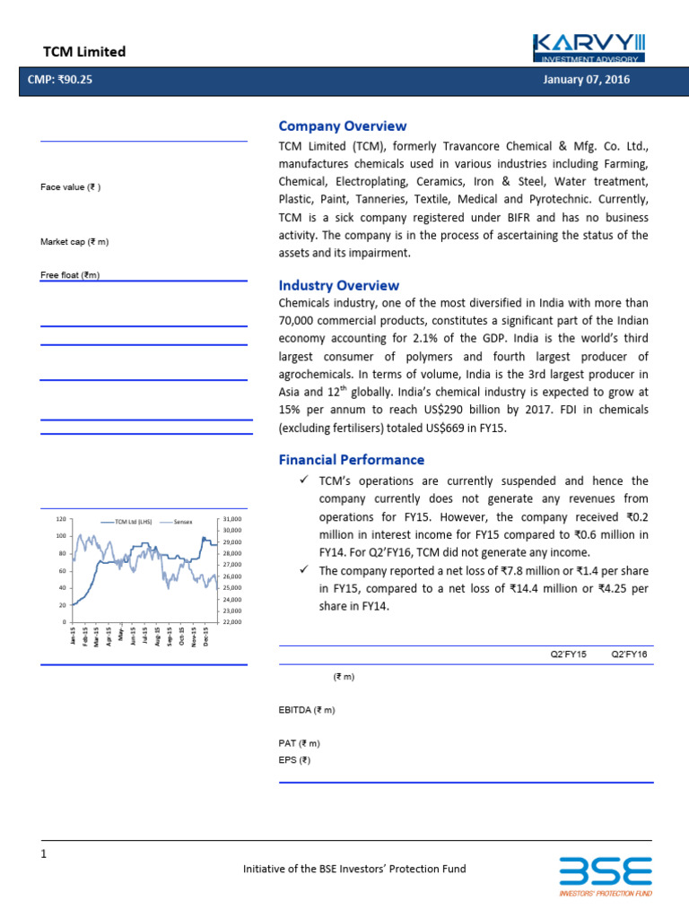 TCM Limited 07.01.16 | PDF