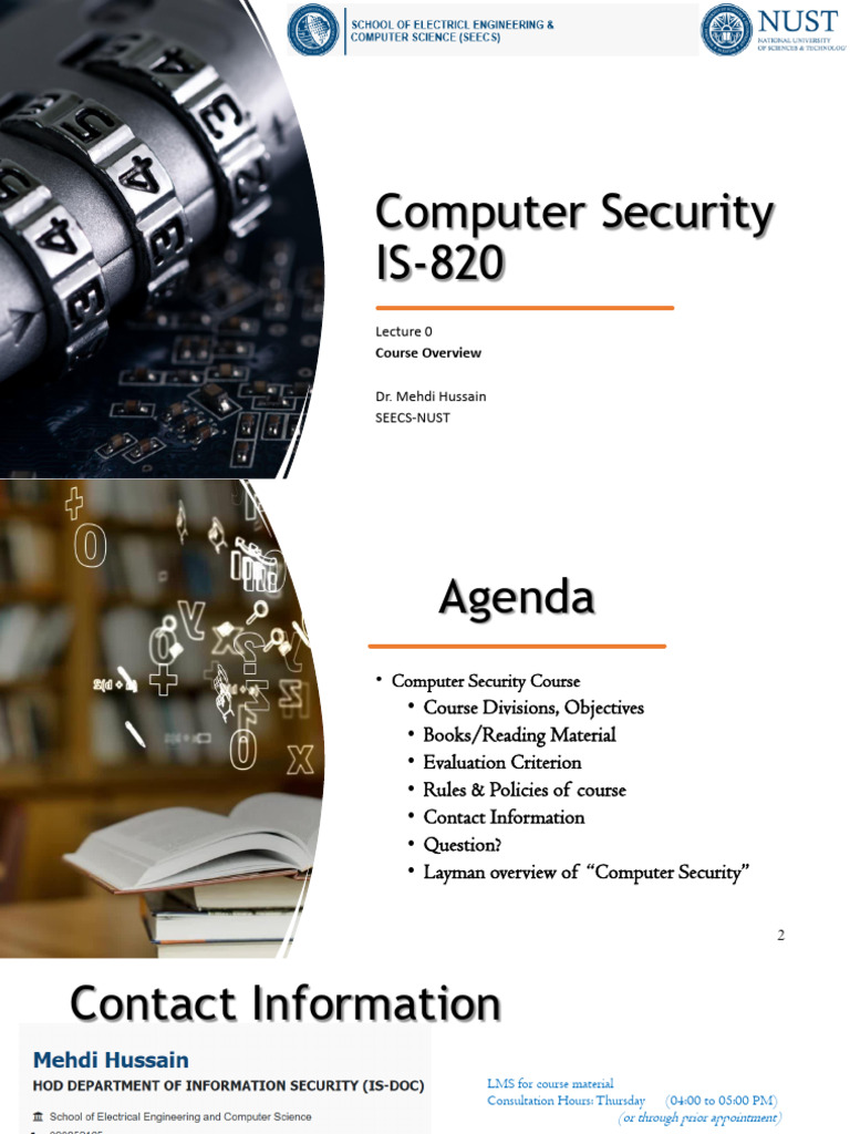 Computer Security L1 | PDF