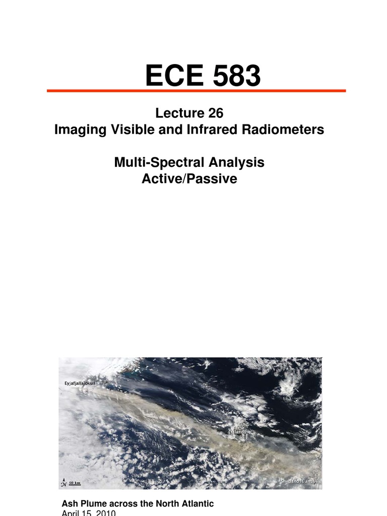 Imaging Visible and Infrared Radiometers Multi-Spectral Analysis Active ...