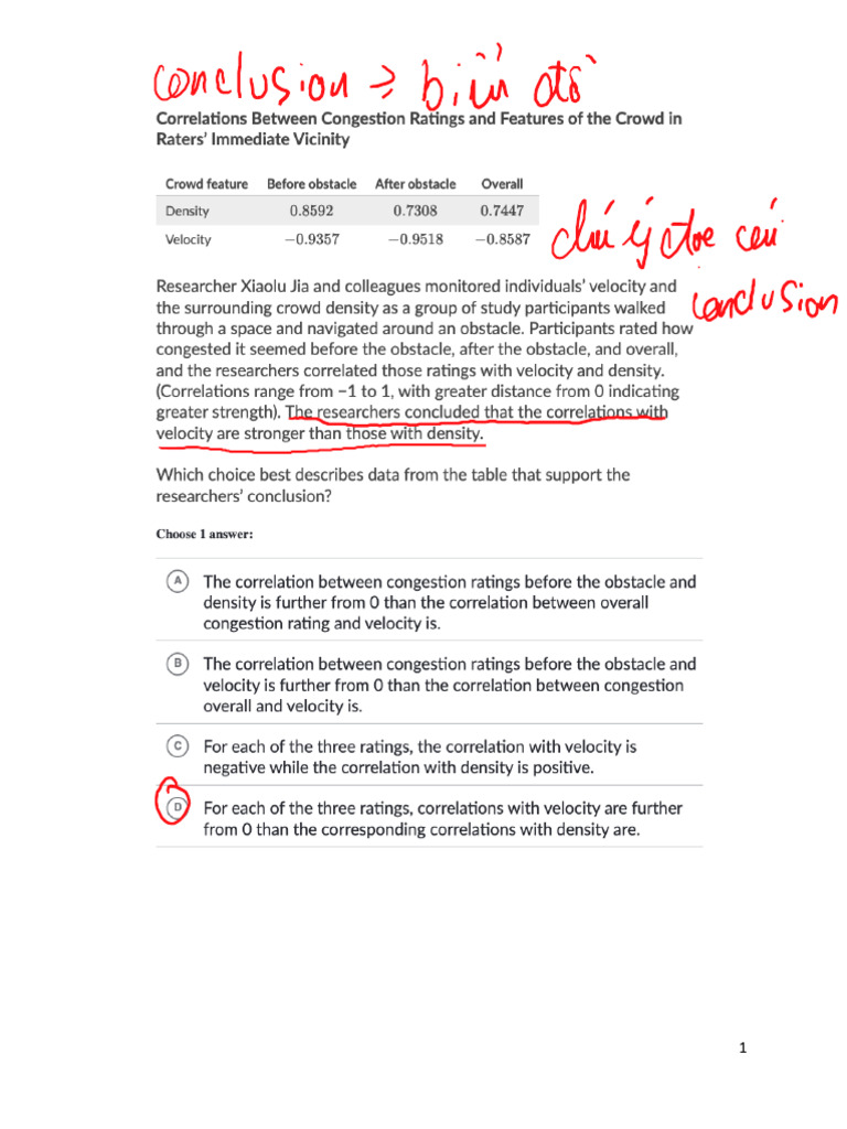 Command of Evidence (Quantitative) | PDF