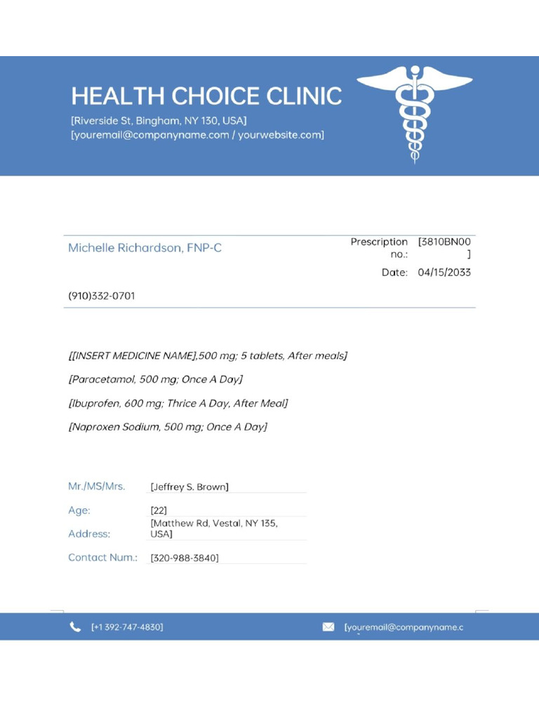 Medical Report | PDF