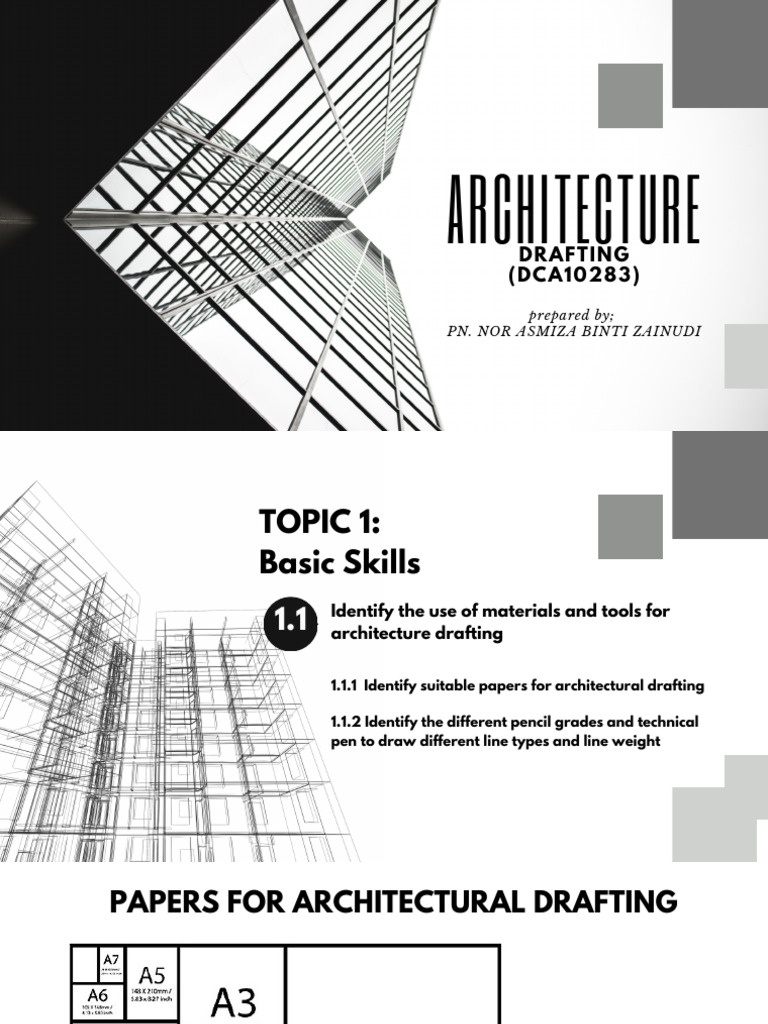topic 1 drafting | PDF