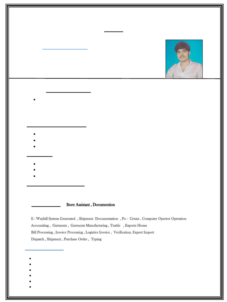 Sonu New Resume | PDF