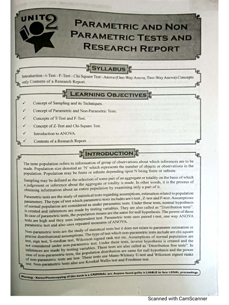 Unit-2 Research Methodology | PDF