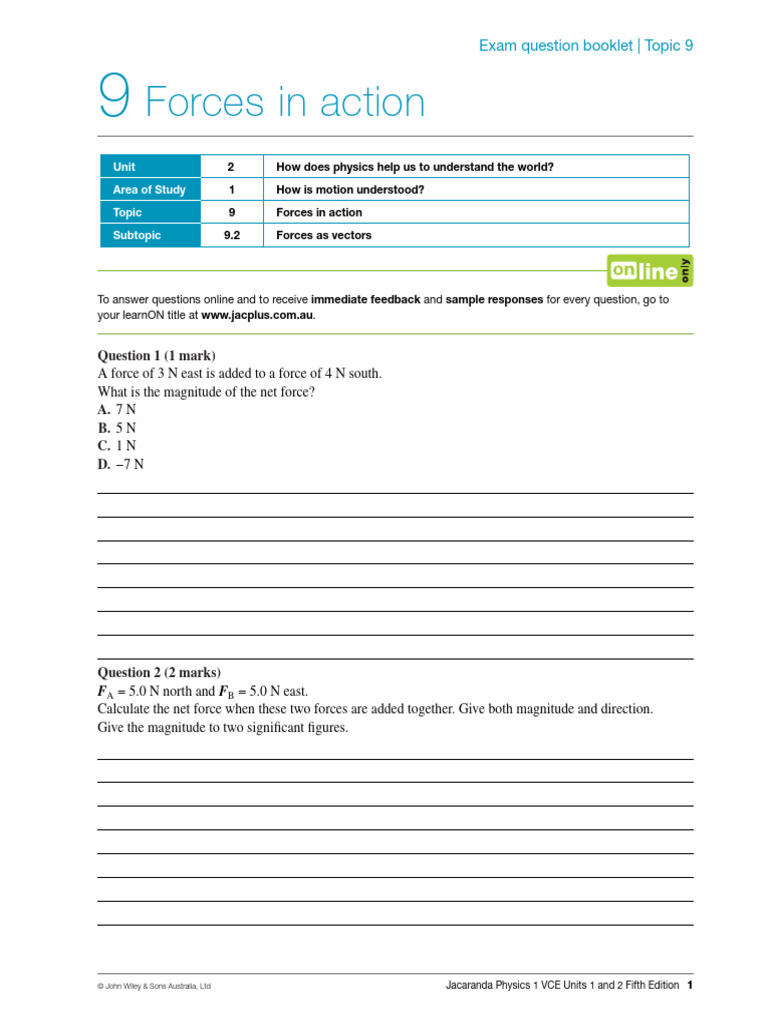 CH 9 Exam Questions | PDF