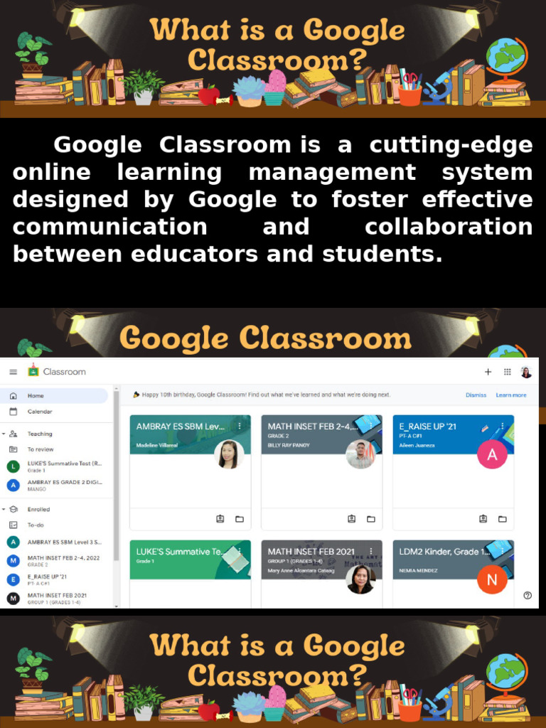 GOOGLE CLASSROOM REPORT - Finalized | PDF | Teachers | Educational ...