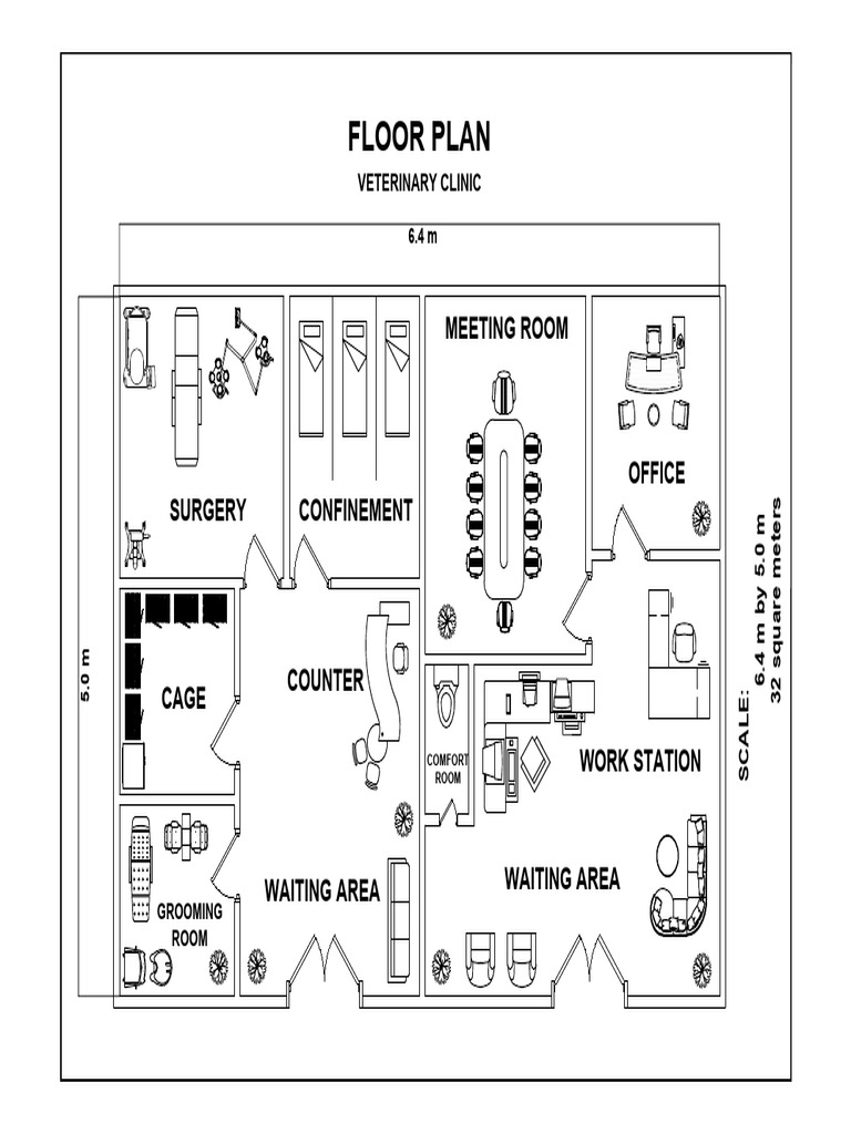 Vet Clinic Floor Plan | PDF