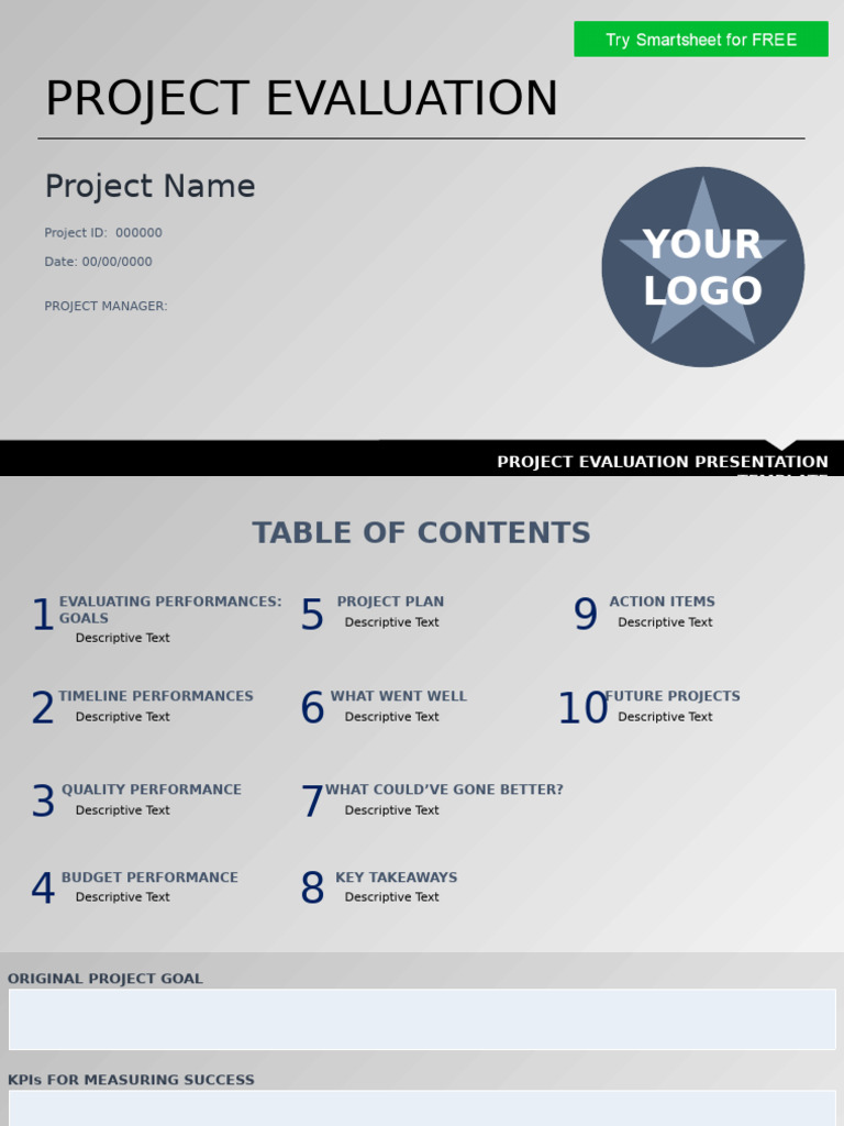 IC Project Evaluation - Presentation 11342 - PowerPoint | PDF ...