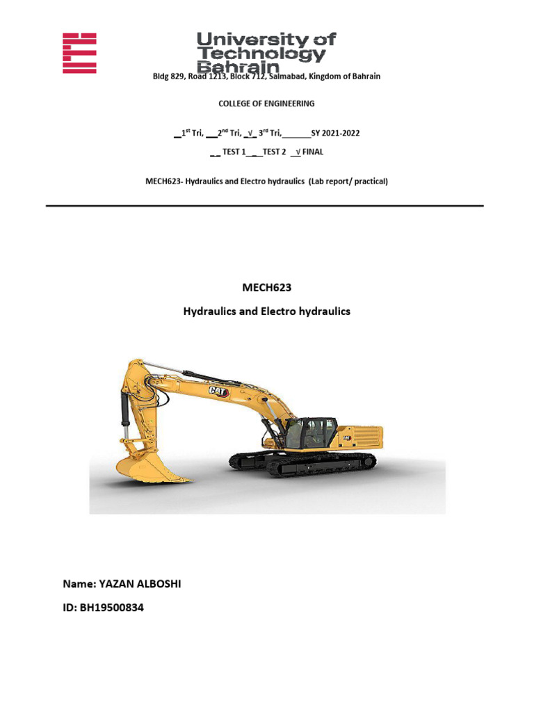 Hydraulic Final Lab | PDF