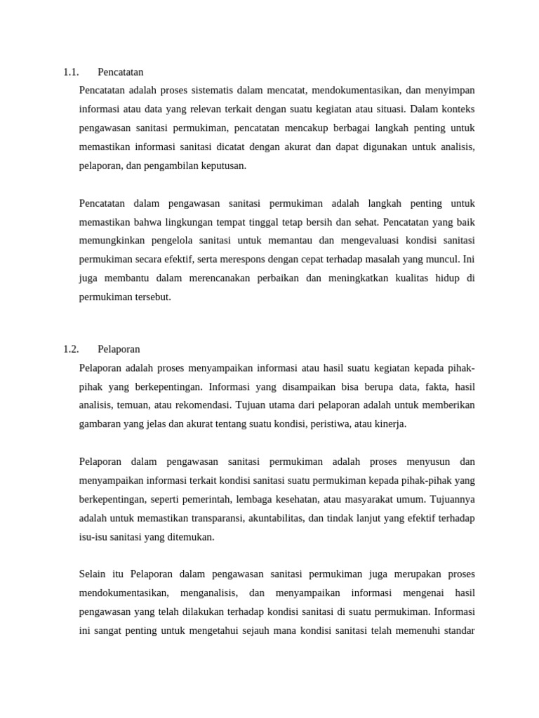 Pencatatan Pelaporan | PDF