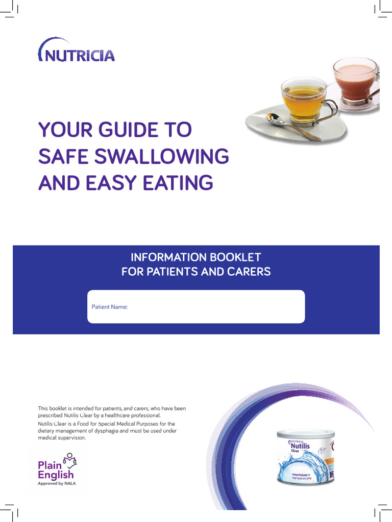 Guide To Safe Swallowing and Easy Eating | PDF