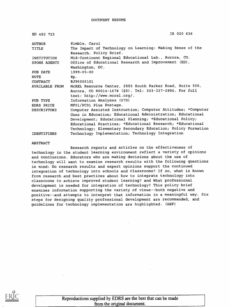 Ed 450723 | PDF