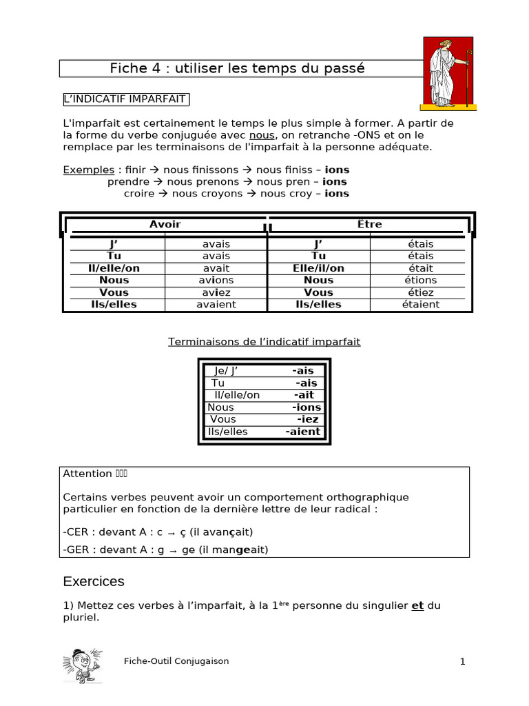 Utiliser Les Temps Du Passe | PDF