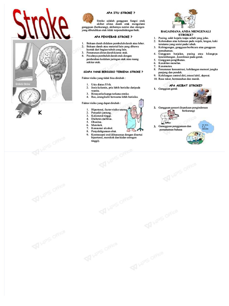 Kel 4 Leaflet Stroke (Muskulo) | PDF