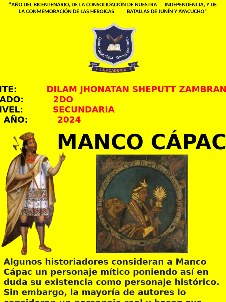 Manco Capac | PDF