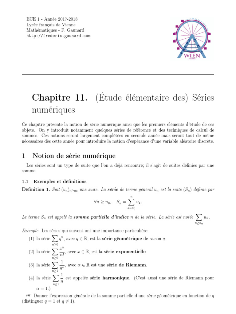 Cours Chap11 | PDF