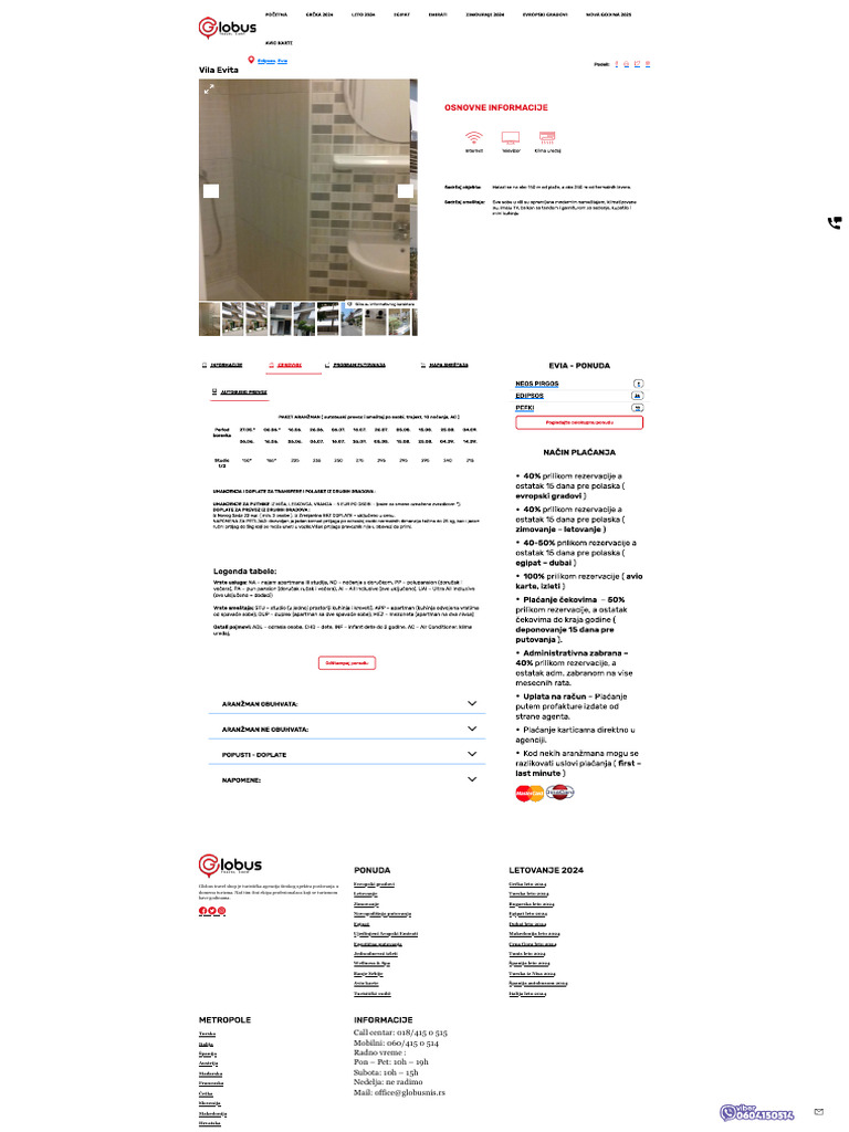 Vila EVITA Edipsos Evia Leto 2024 Edipsos Letovanje 2024 | PDF