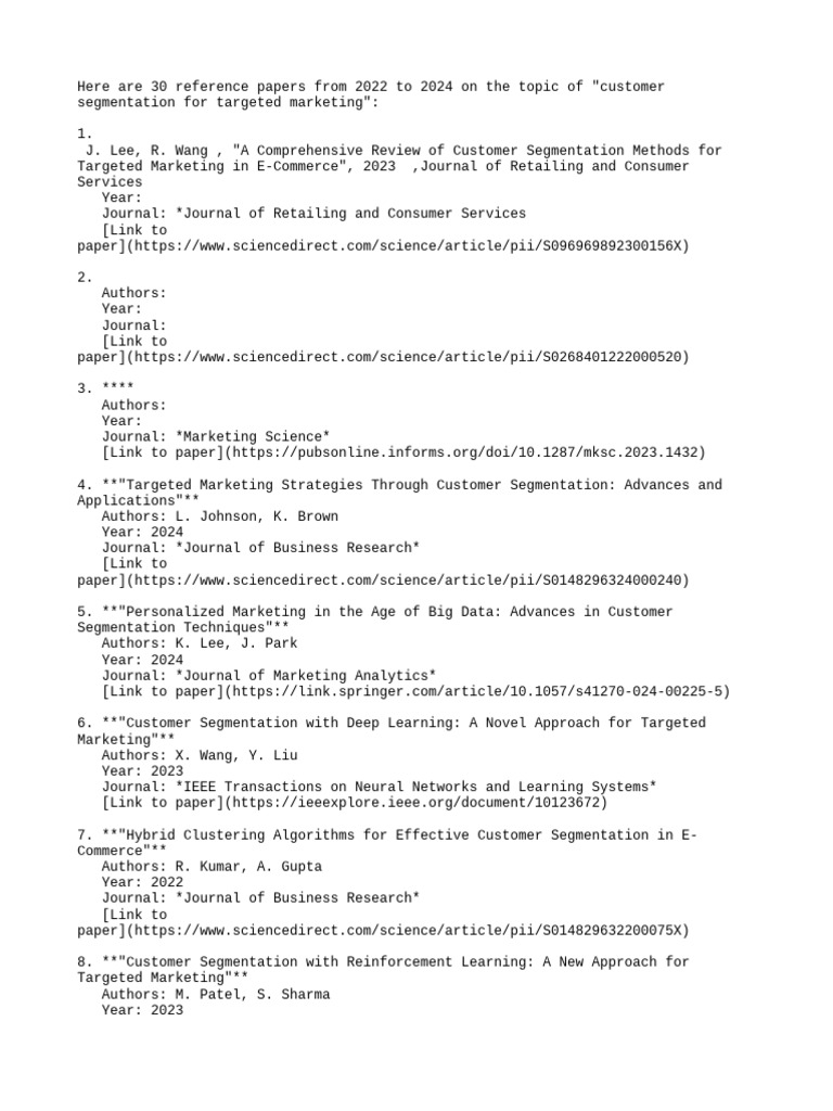Marketing Experts: Segmentation Insights | PDF | Market Segmentation | Image Segmentation