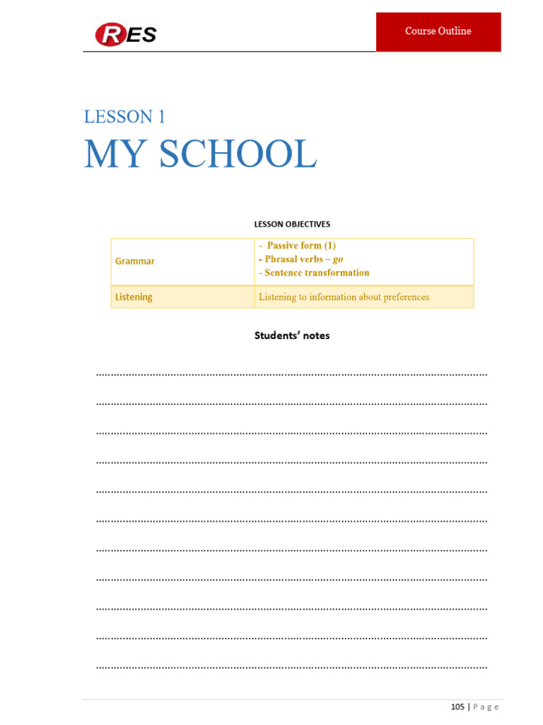 TEEN 3 - GR + L - STUDENT BOOK - Les 1 | PDF