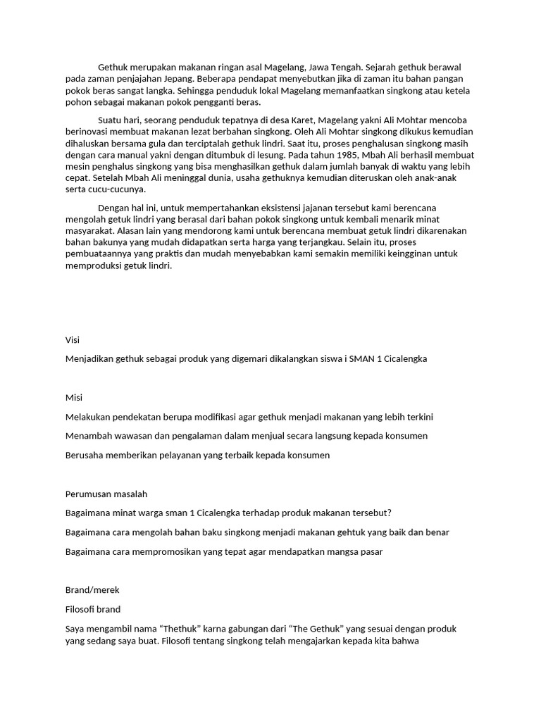 Revisi Proposal-1 | PDF