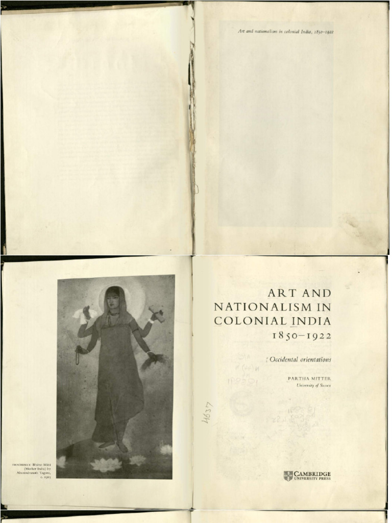 Art and Nationalism in Colonial India 1850-1922 Occidental Orientations ...