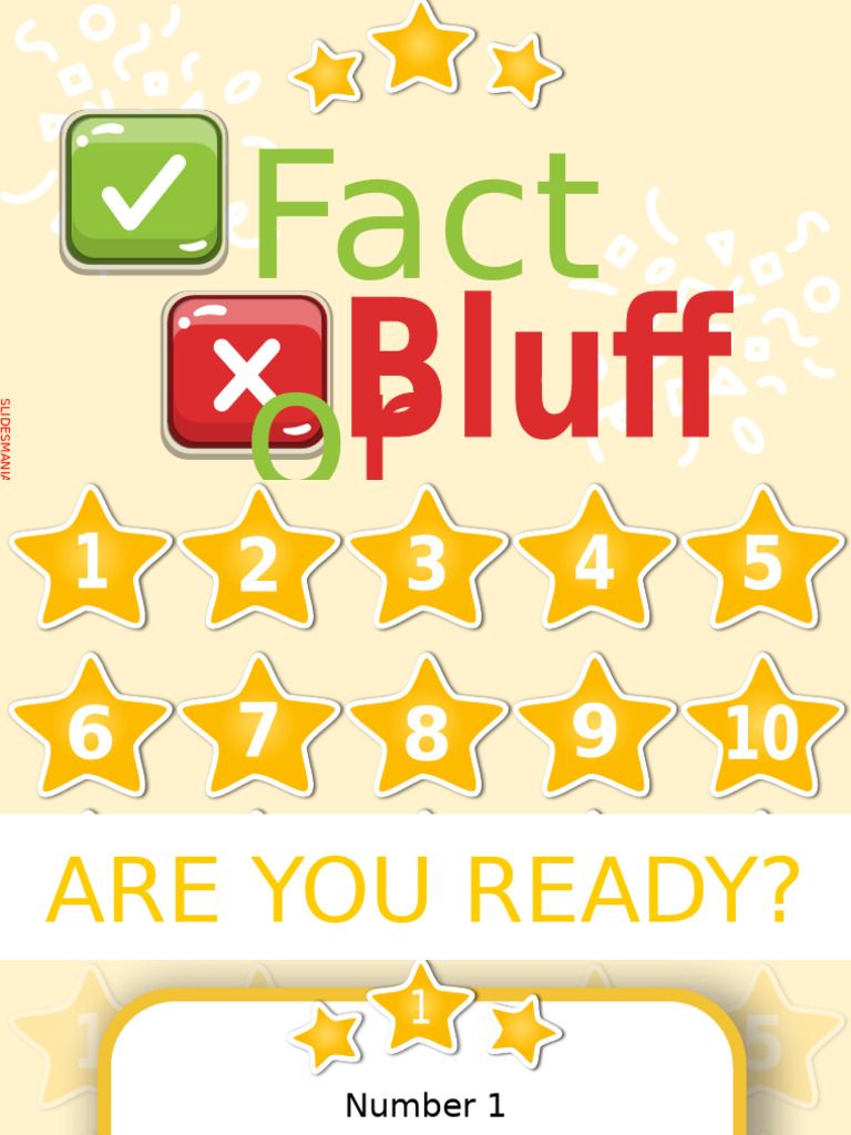 Fact or Bluff | PDF