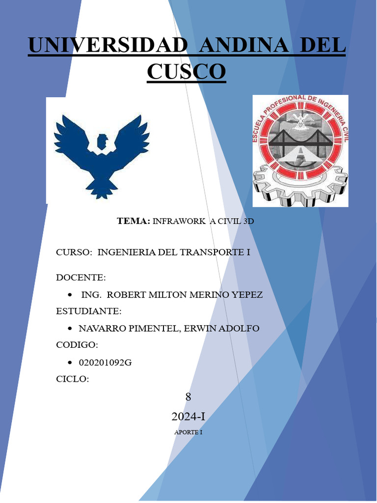 Infrawork A Civil 3d Con Pendiente de 2 y 6% | PDF
