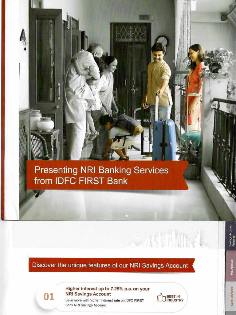 Nri Banking Features | PDF