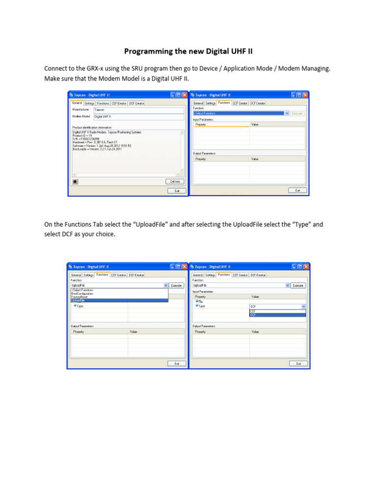 How to config the new Digital UHF II radios | PDF