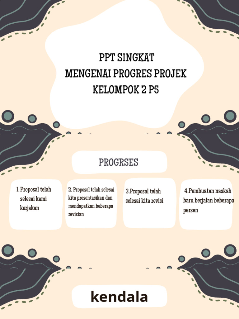 Tugas Presentasi Projek P5 Progres | PDF