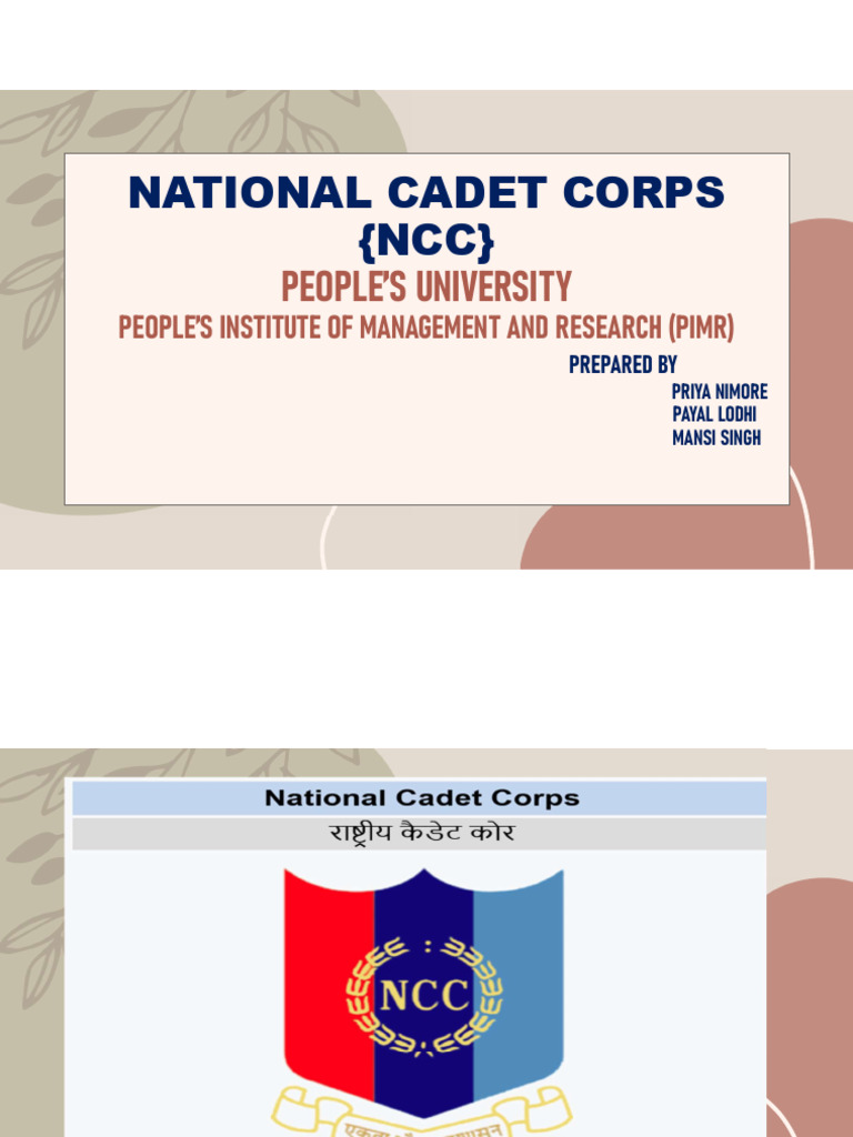 Microsoft Powerpoint - National Cadet Corps - Ppt | PDF