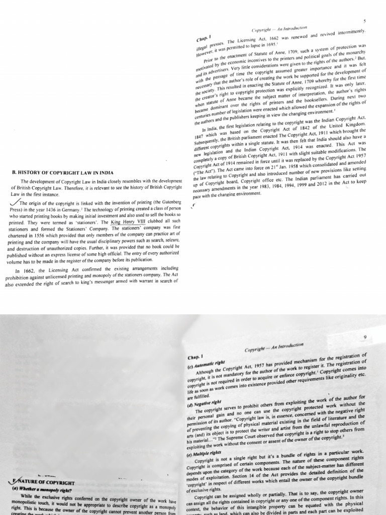 Origin and Nature of Copyrights | PDF | Copyright | Government
