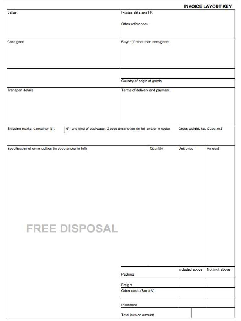 International Invoice | PDF