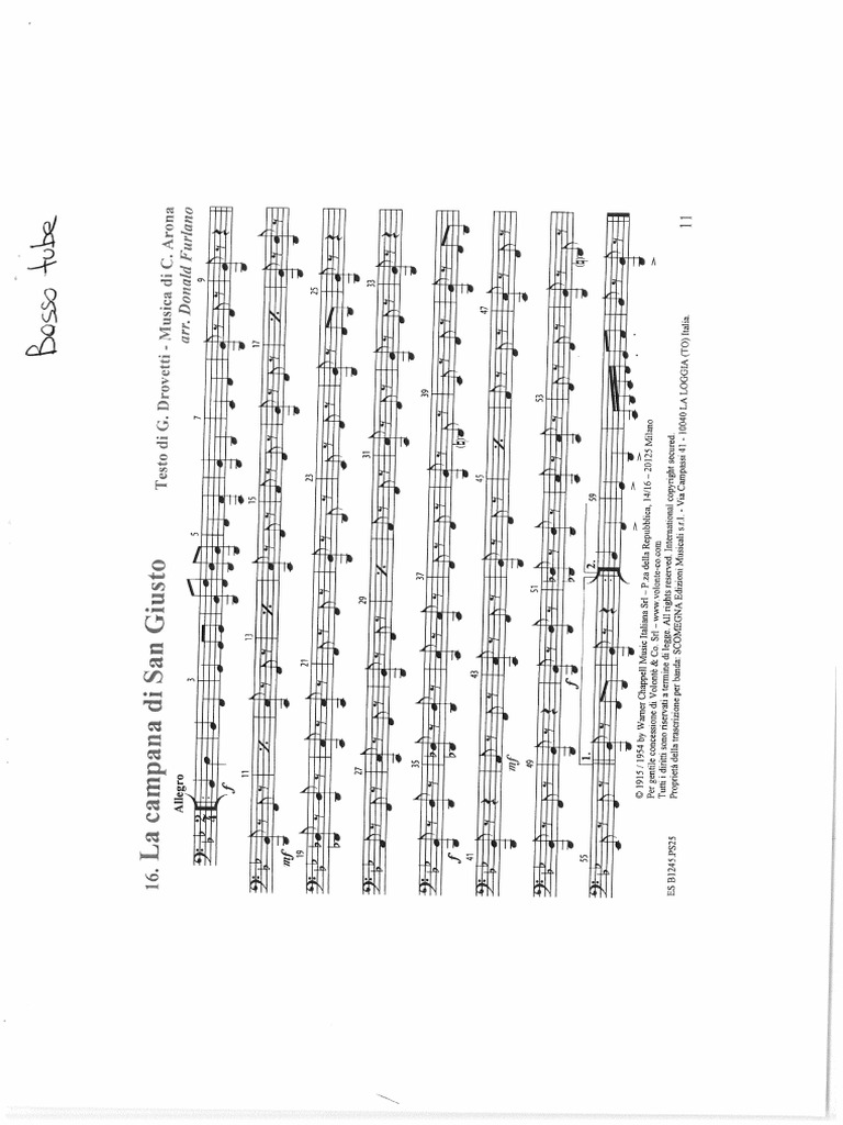 Basso Tuba | PDF