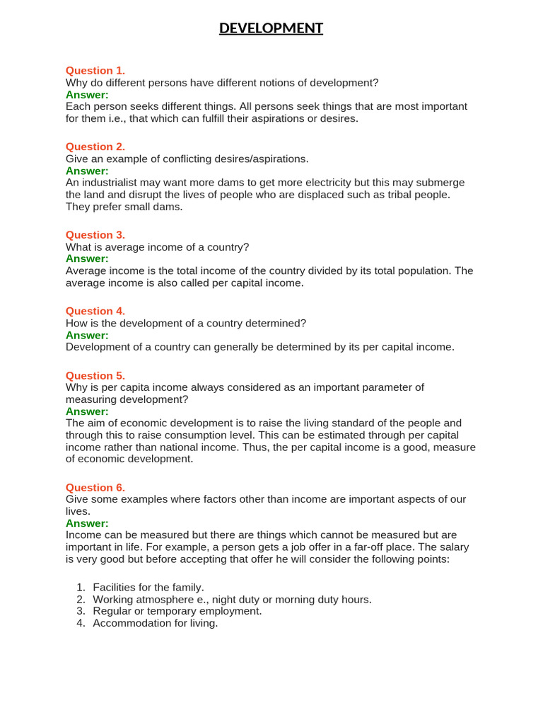 Development Notes | PDF