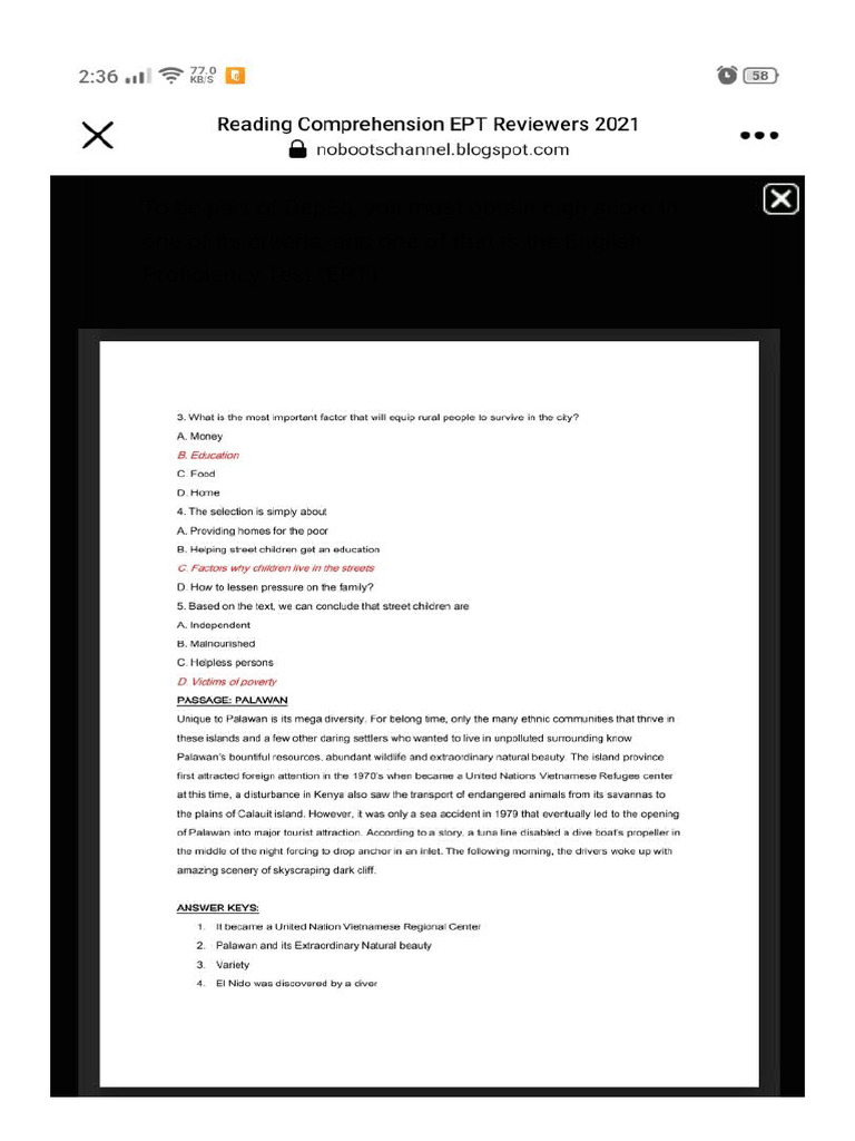 Ept 1 | PDF