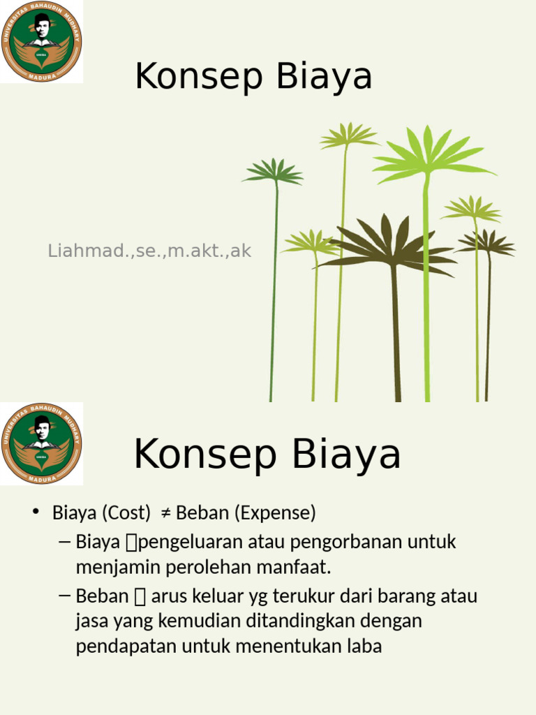 Ke 3 Konsep Biaya | PDF