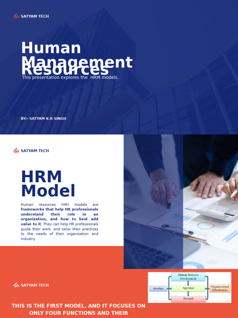 5 models of HRM | PDF | Human Resource Management | Human Resources