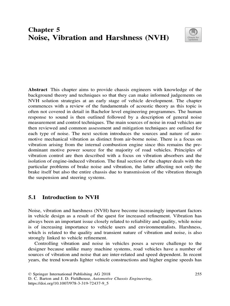 NVH Springer | PDF