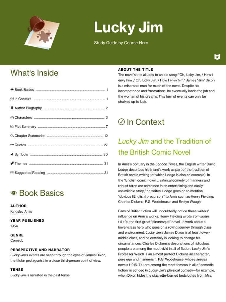 Lucky-Jim 3 | PDF