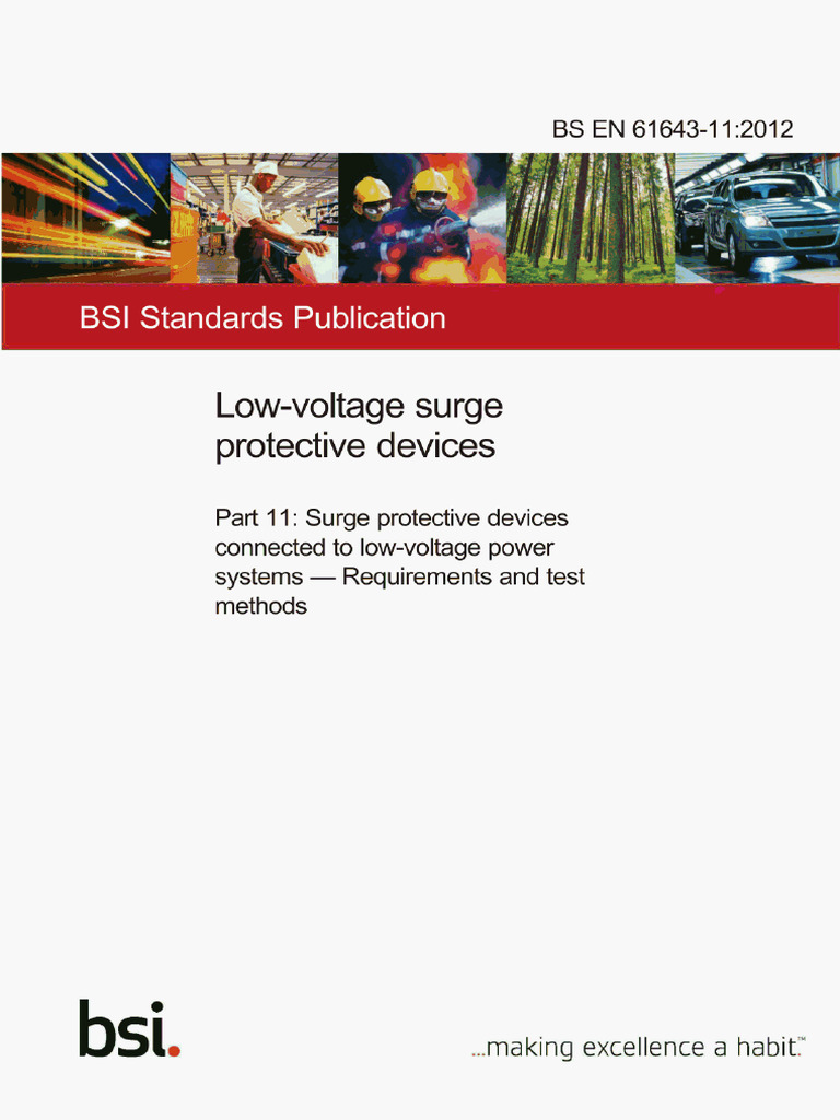 BS en 61643 11 2012 | PDF