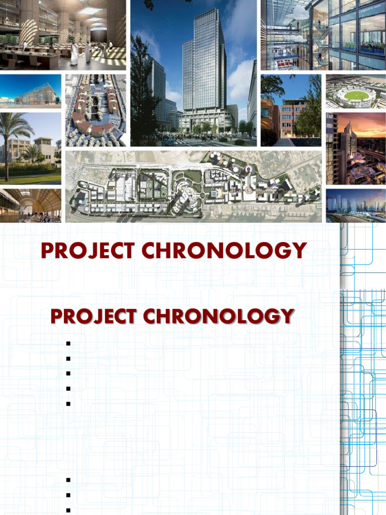Project Chronology - 2024 | PDF