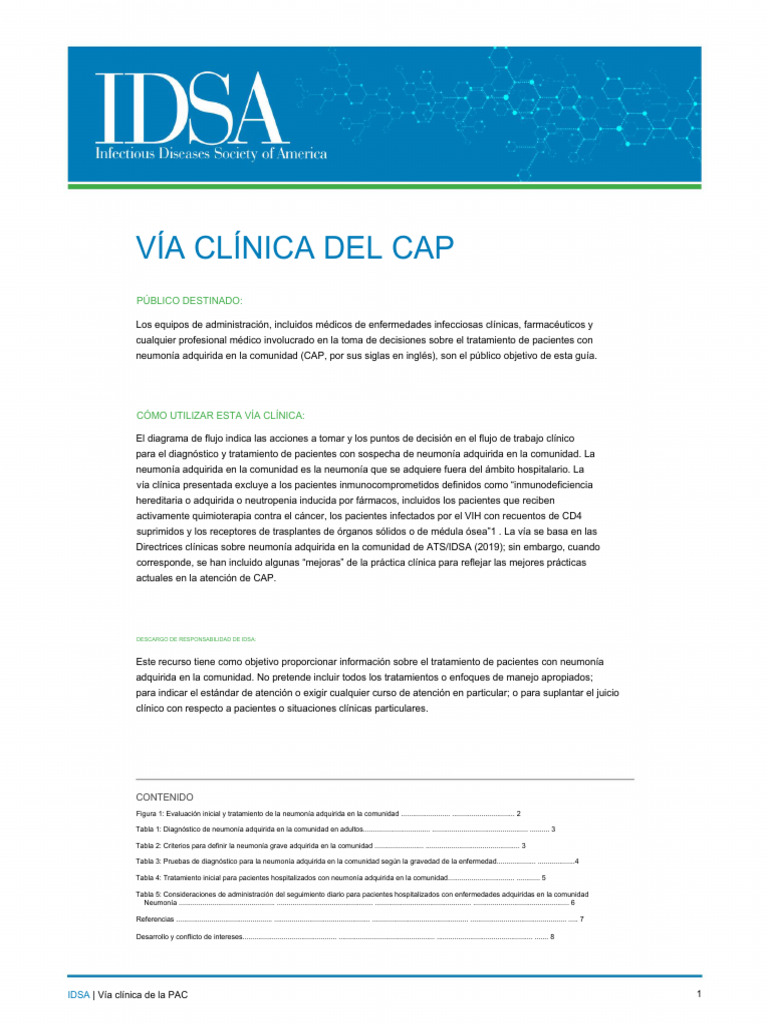 Cap Clinical Pathway Final Online | PDF