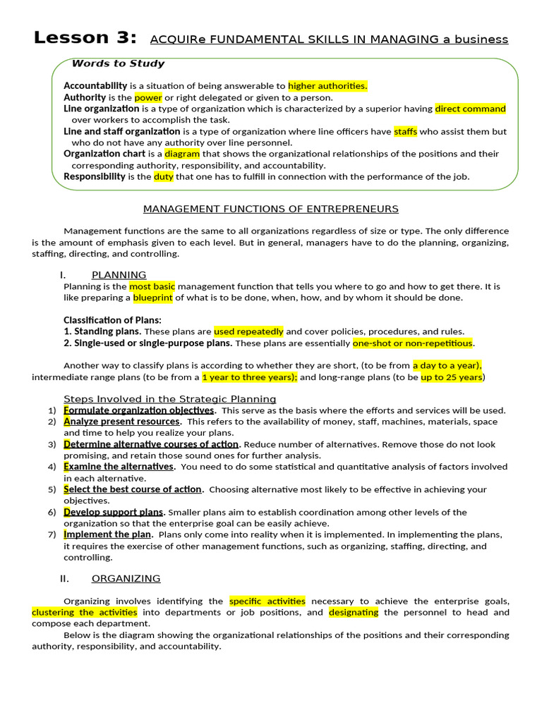Lesson 3 4 Entrep | PDF