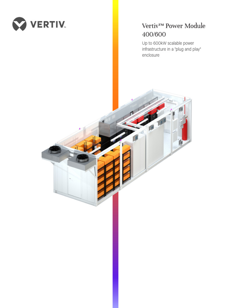 Vertiv Power Module 400600 Emea Brochure | PDF