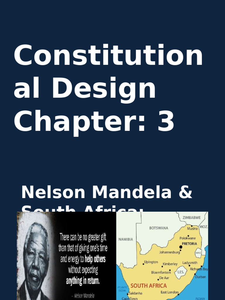 Constitutional Design | PDF