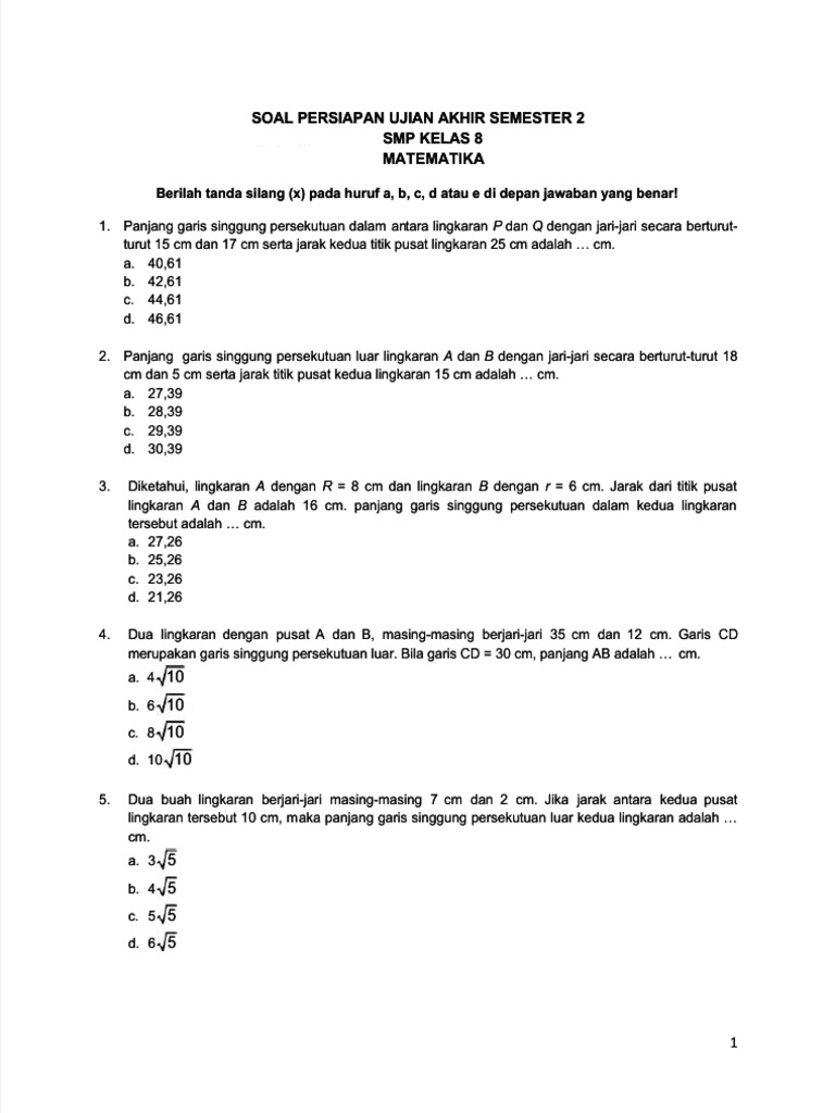 pdf-soal-matematika-kelas-viii-smp-persiapan-ujian-akhir-semester-2_compress | PDF