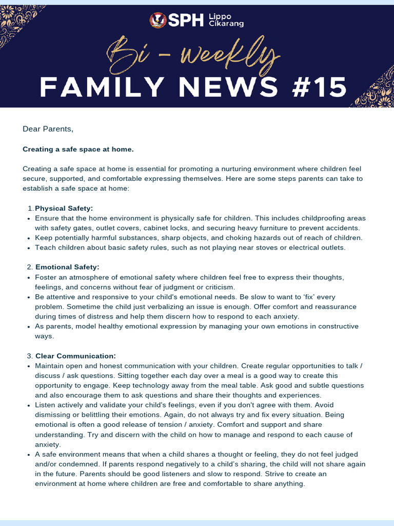 Family News 15 | PDF