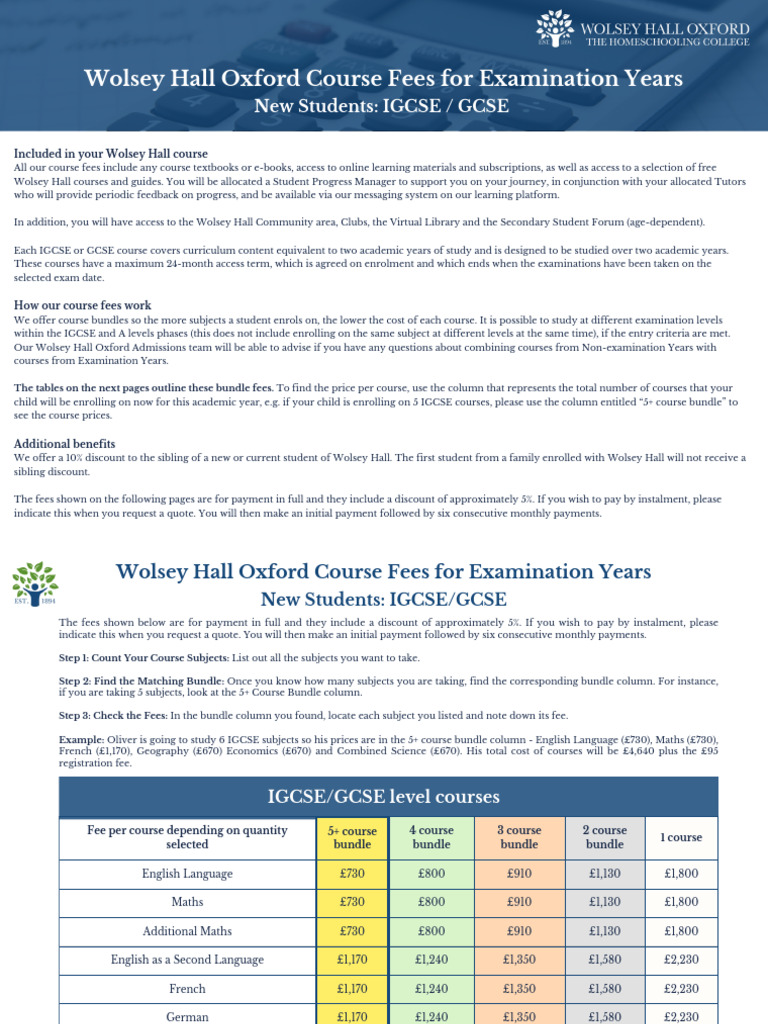 IGCSE-Fees-Examination-years-April-2024 | PDF