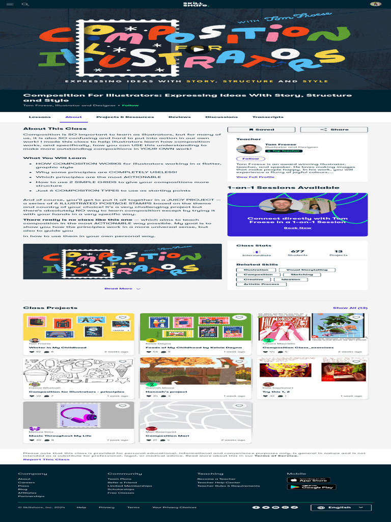 Composition for Illustrators Expressing Ideas With Story, Structure and Style Tom Froese ...